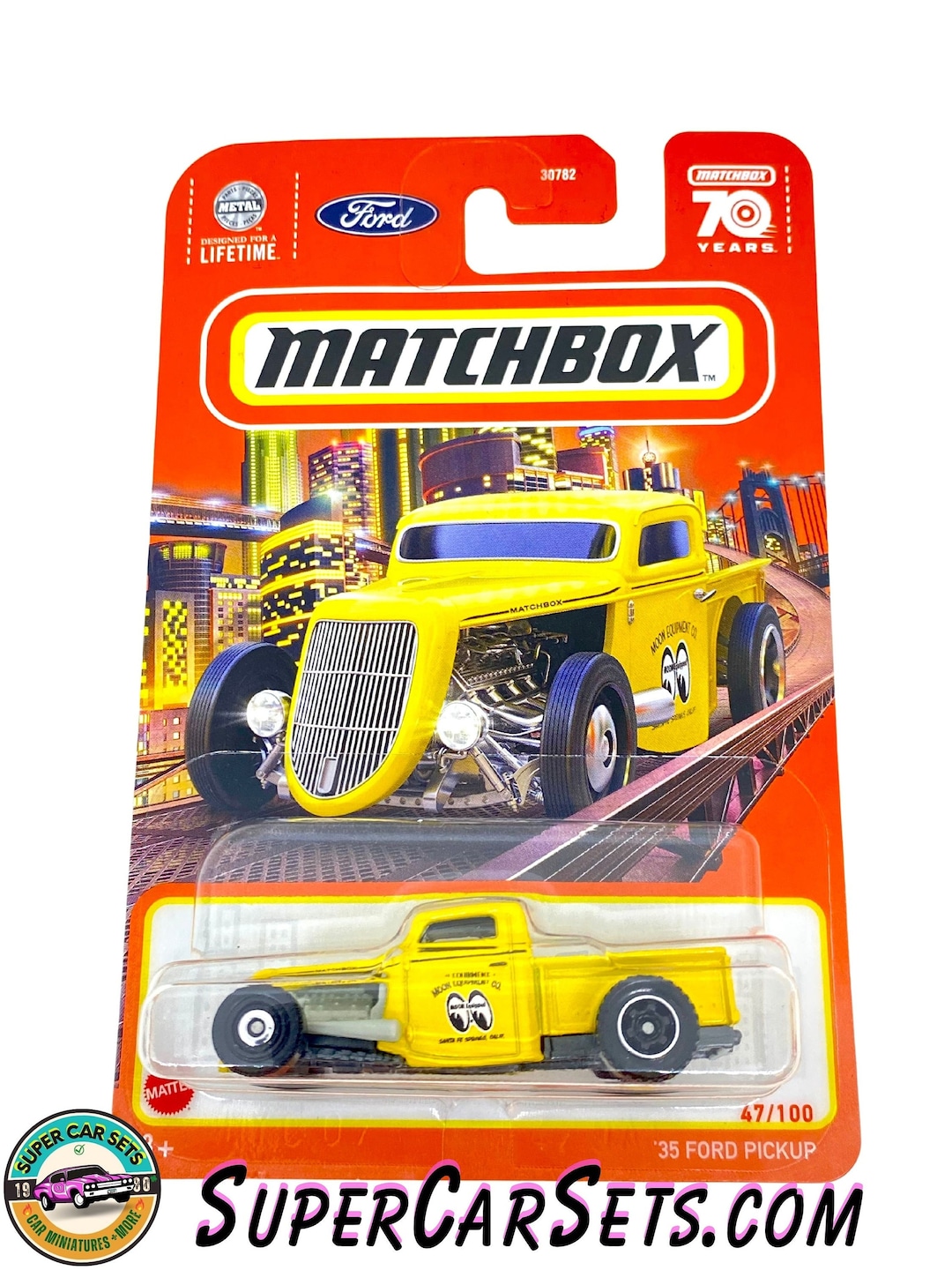 35 Ford Pickup (yellow Colour) (47/100) - Matchbox - Etsy