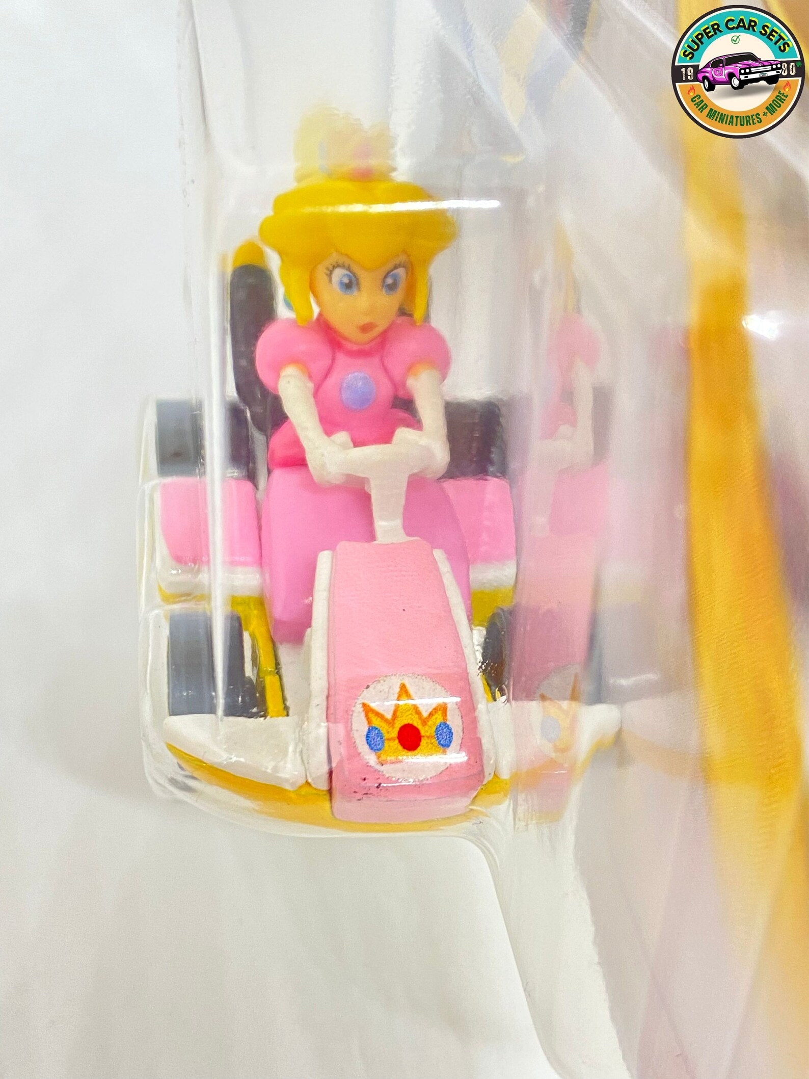 Princess Peach - Standard Kart - Mario Kart Hot Wheels (bent Card) - Etsy