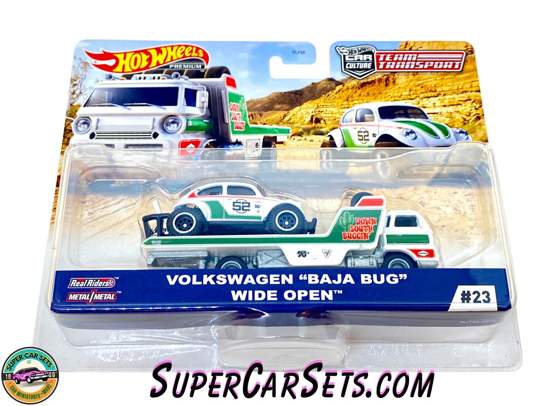 Volkswagen "baja Bug” Wide Open - Hot Wheels Team Transport (#23) - Etsy