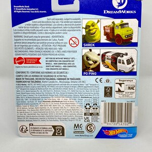 Shrek - Dreamworks - Hot Wheels Character Cars - Etsy Australia