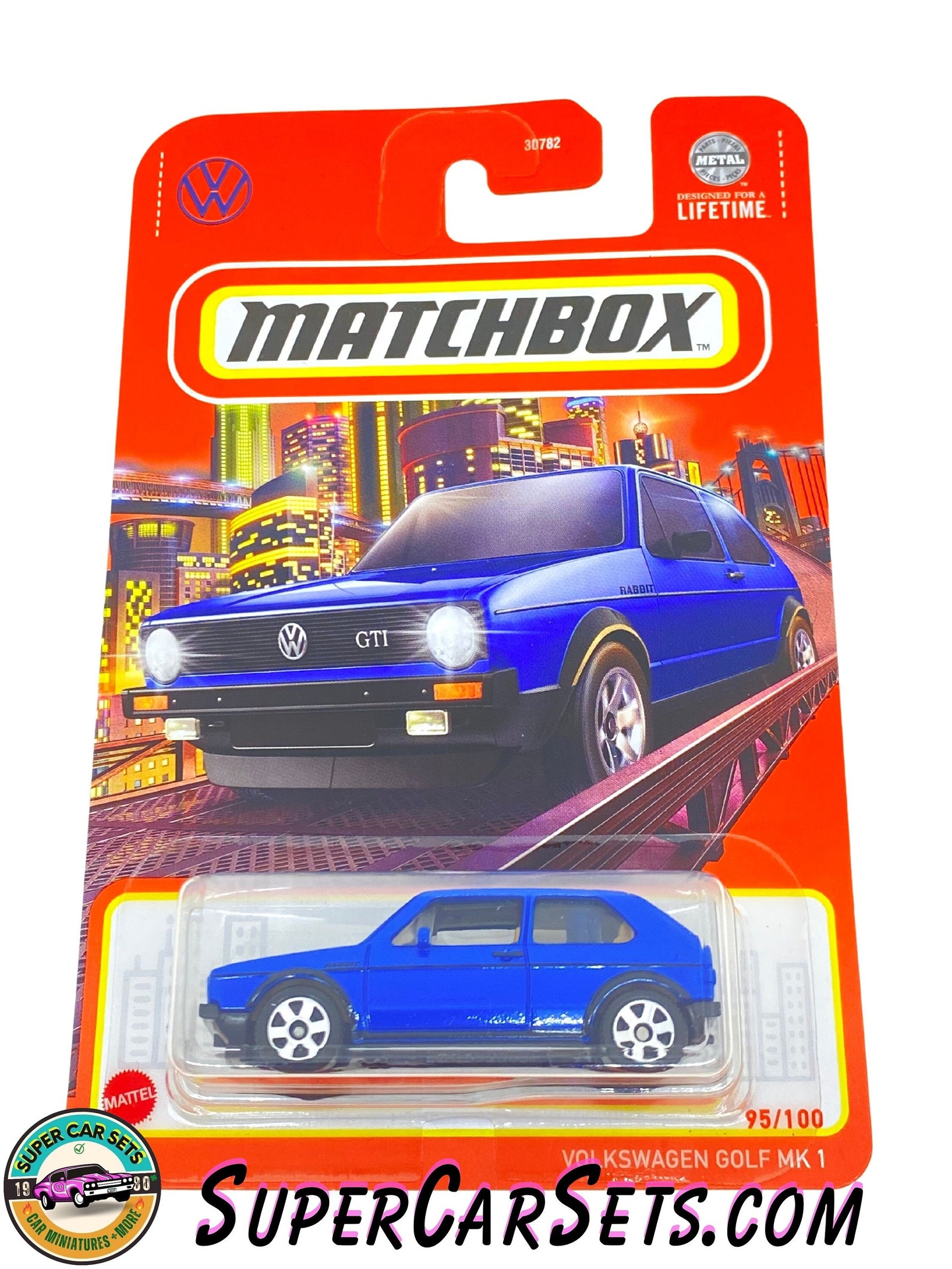 Volkswagen Golf MK1 blue Colour 95/100 Matchbox - Etsy