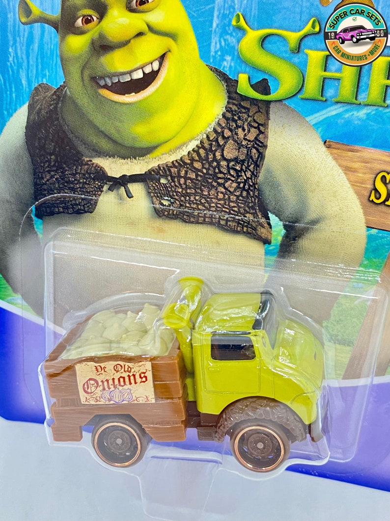 Shrek Dreamworks Hot Wheels Character Cars - Etsy
