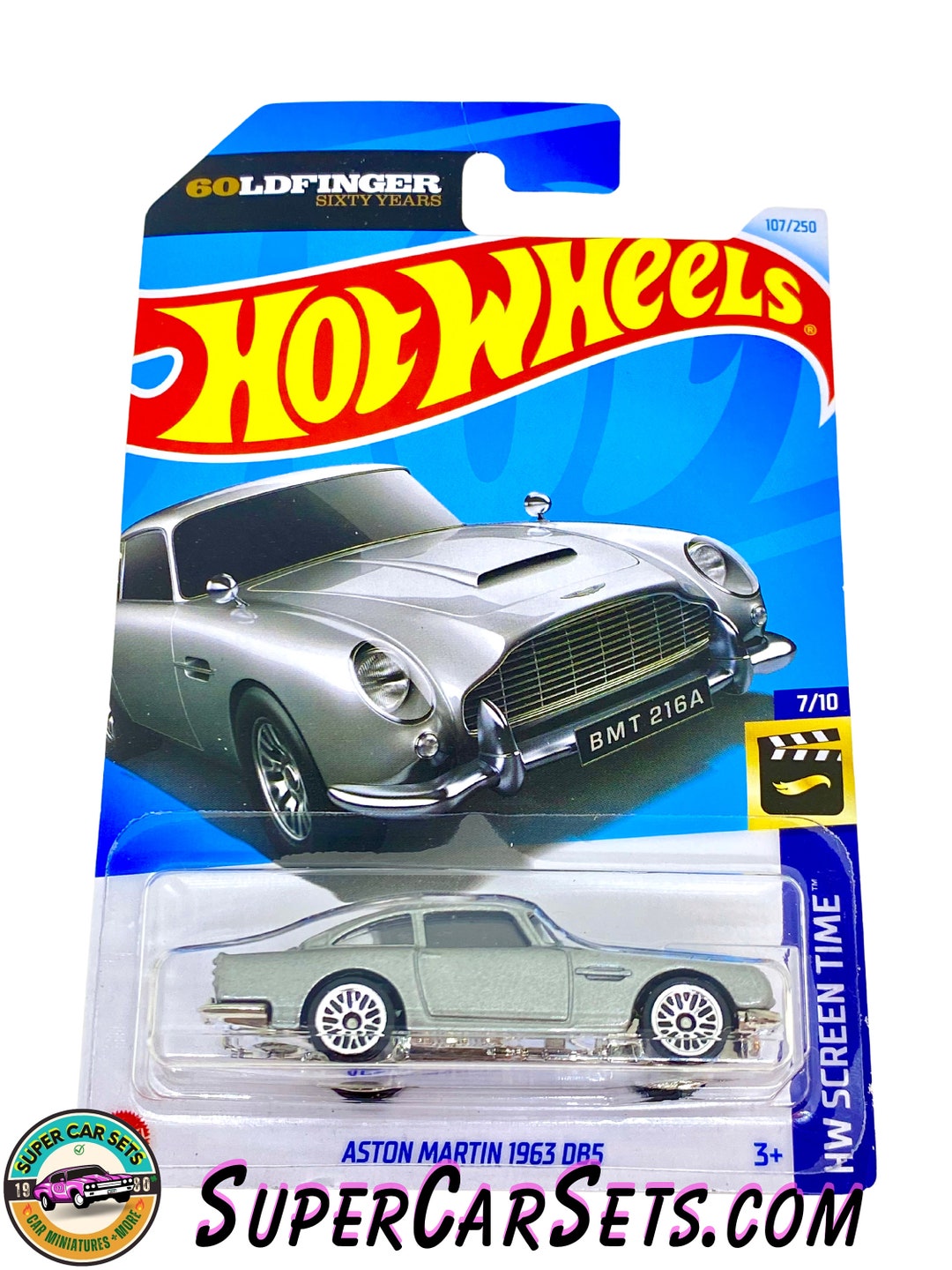 Aston Martin 1963 DB5 (goldfinger Sixty Years) - Hot Wheels HW Screen ...