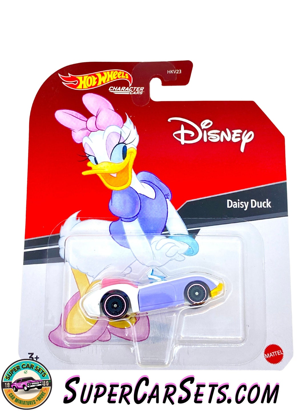 Daisy Duck - Hot Wheels Character Cars Disney - Etsy