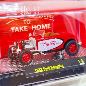 Coca-cola - 1932 Ford Roaster (red and White Colour) by M2 Machines - Etsy