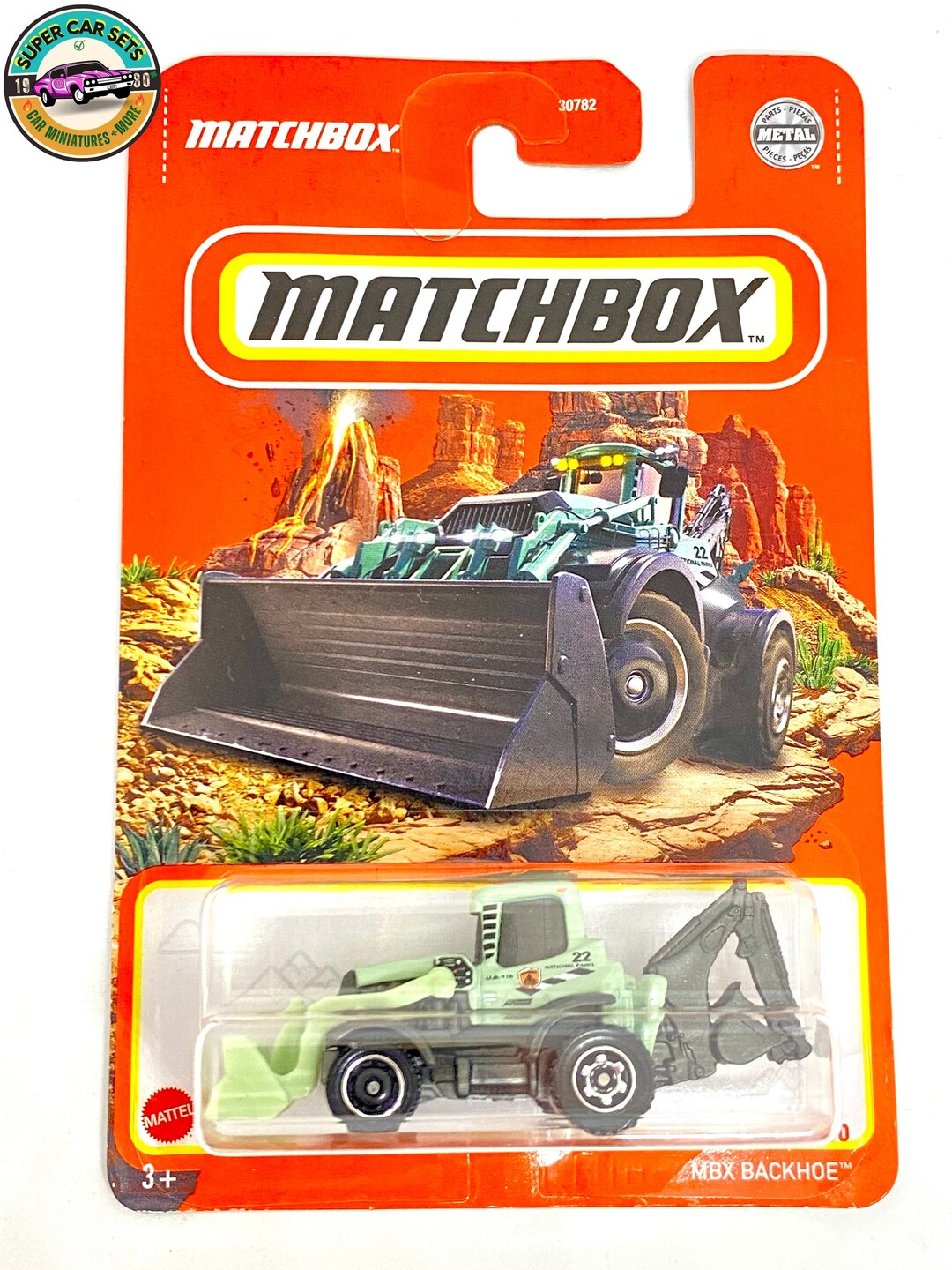 Matchbox - MBX Backhoe - Etsy