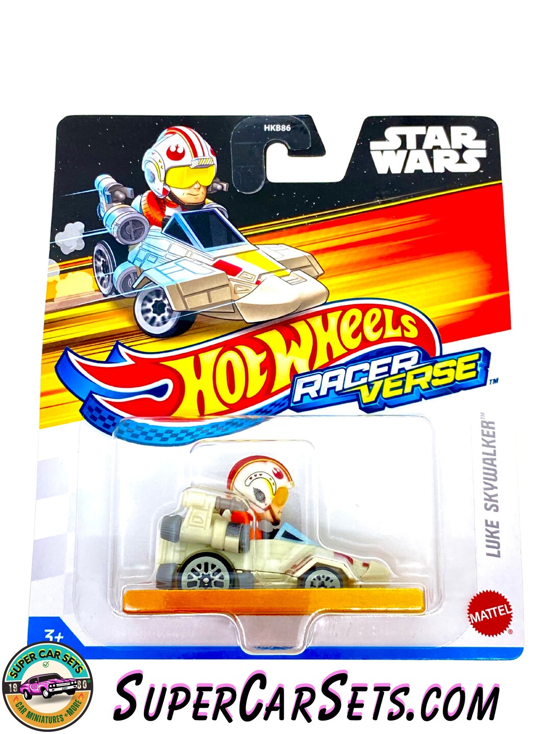Hot Wheels Racer Verse Luke Skywalker (card Slightly Bent) - Etsy