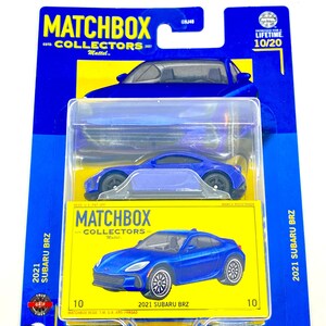 2021 Subaru BRZ Matchbox Collectors 10/20 - Etsy