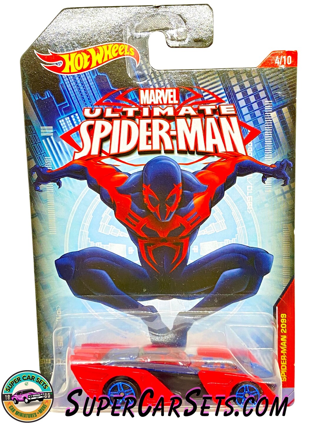 Spider-man 2099 - Shredster - Hot Wheels Marvel Ultimate Spider-man (4/ ...