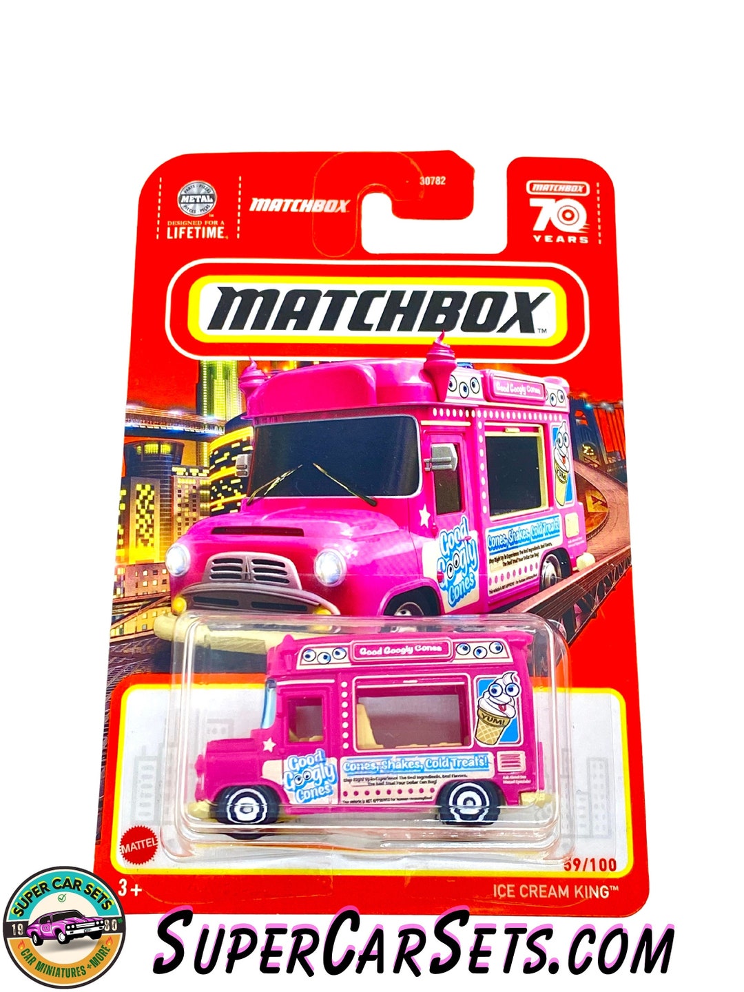 Matchbox - Ice Cream King - MBX Service (pink Colour) (59/100) - Etsy