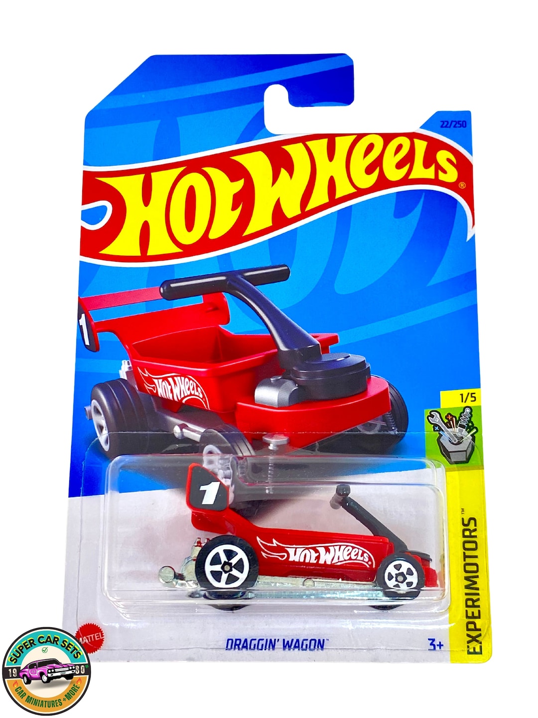 Hot Wheels - Experimotors - (1/5) - Draggin’ Wagon - Etsy