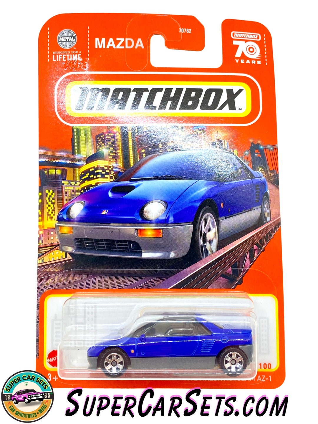 1992 Mazda Autozam AZ-1 (blue Colour) (3/100) - Matchbox - Etsy