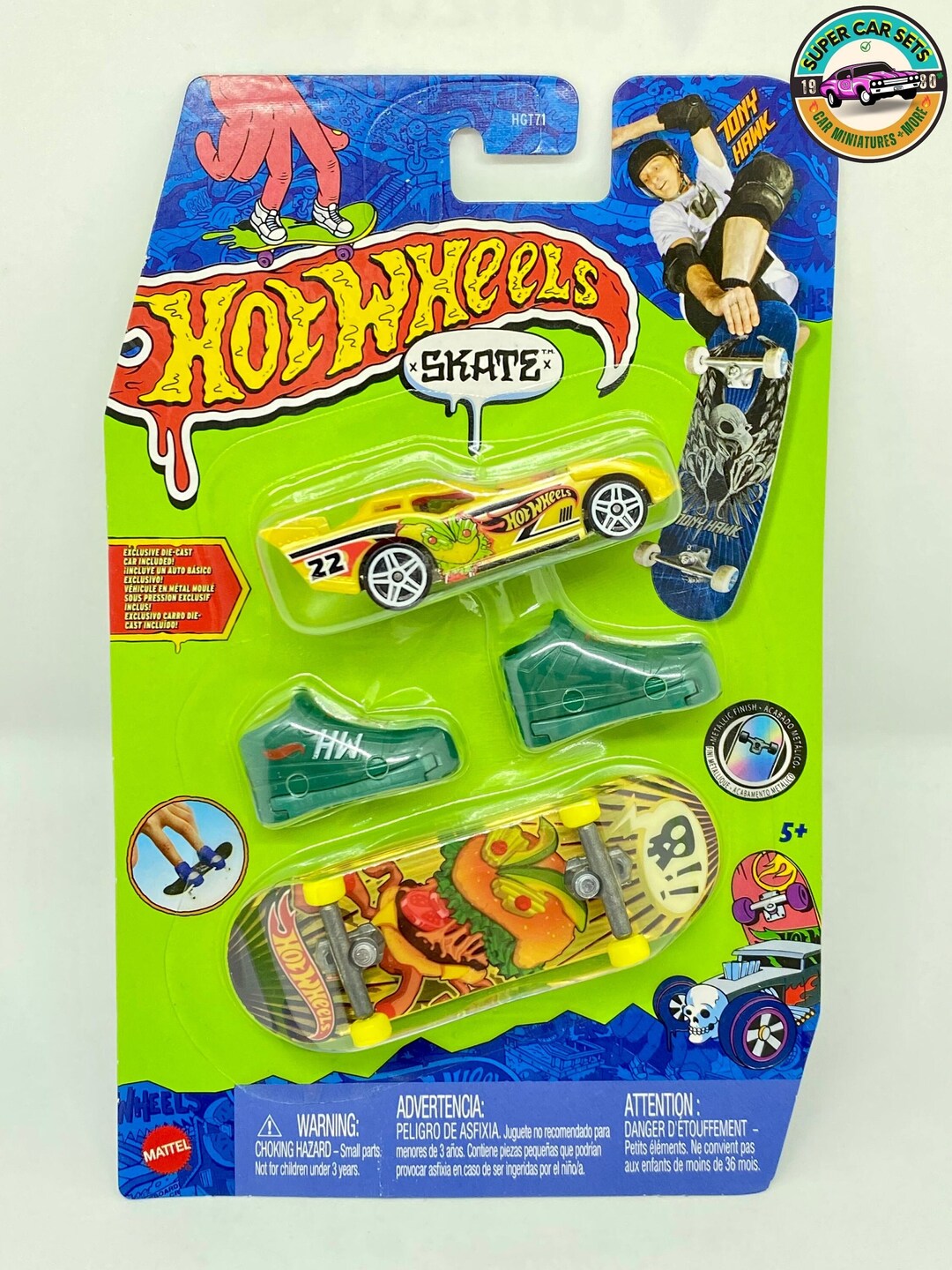 Hot Wheels Skate - Maximum Leeway (yellow) - Etsy