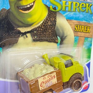 Shrek - Dreamworks - Hot Wheels Character Cars - Etsy Australia