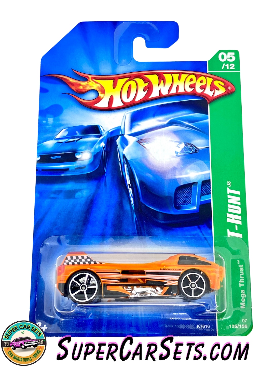 Hot Wheels T-hunt (year Launched 2007) (05/12) (125/156) Mega Thrust ...