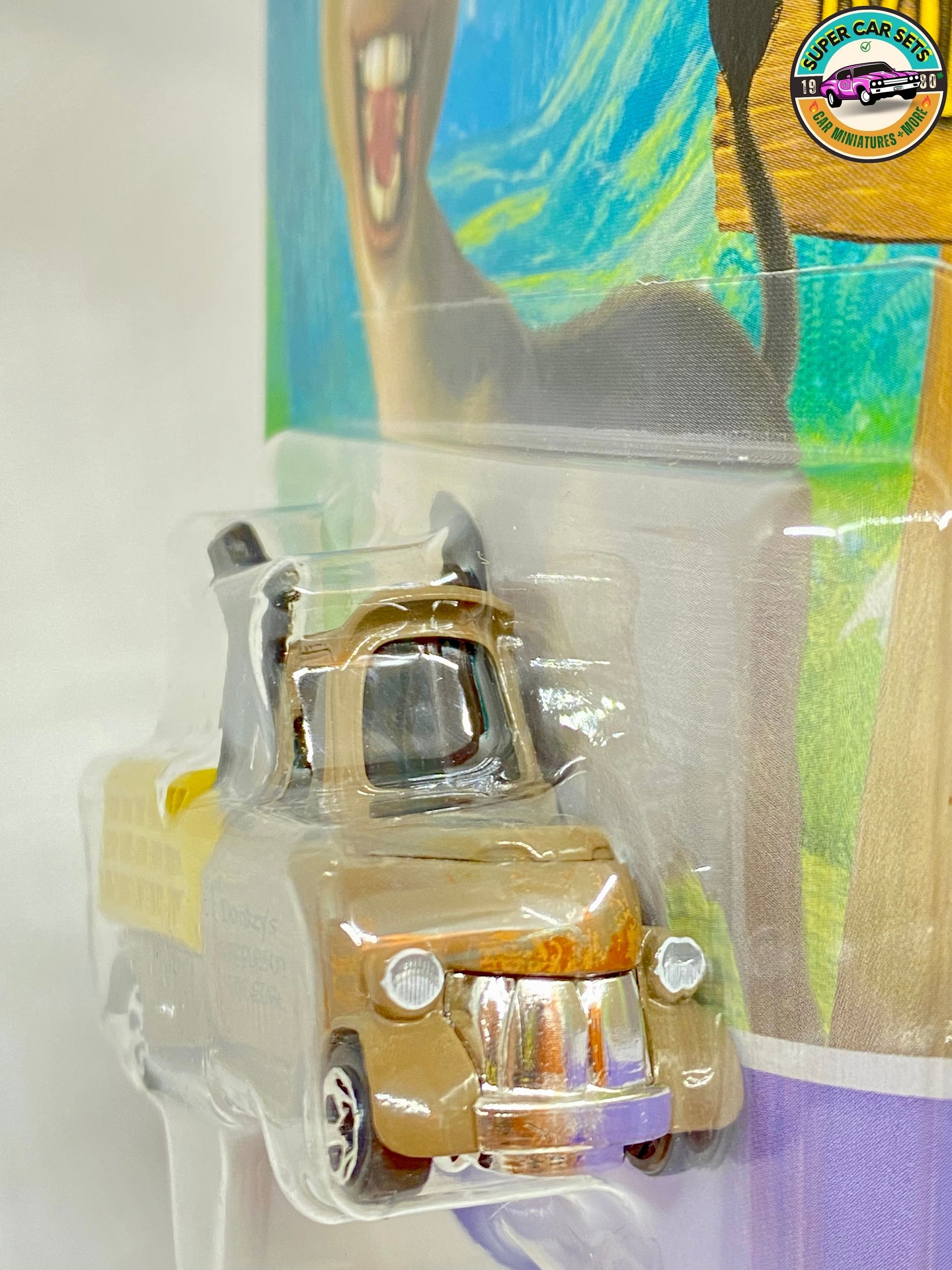 Donkey - Shrek Dreamworks - Hot Wheels Character Cars (card Slightly ...