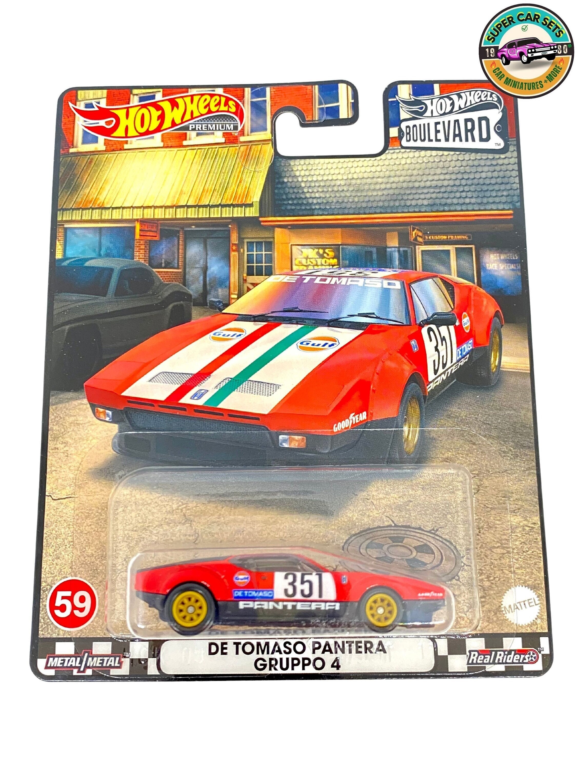 De Tomaso Pantera Gruppo 4 Hot Wheels Premium Boulevard 59 - Etsy Canada