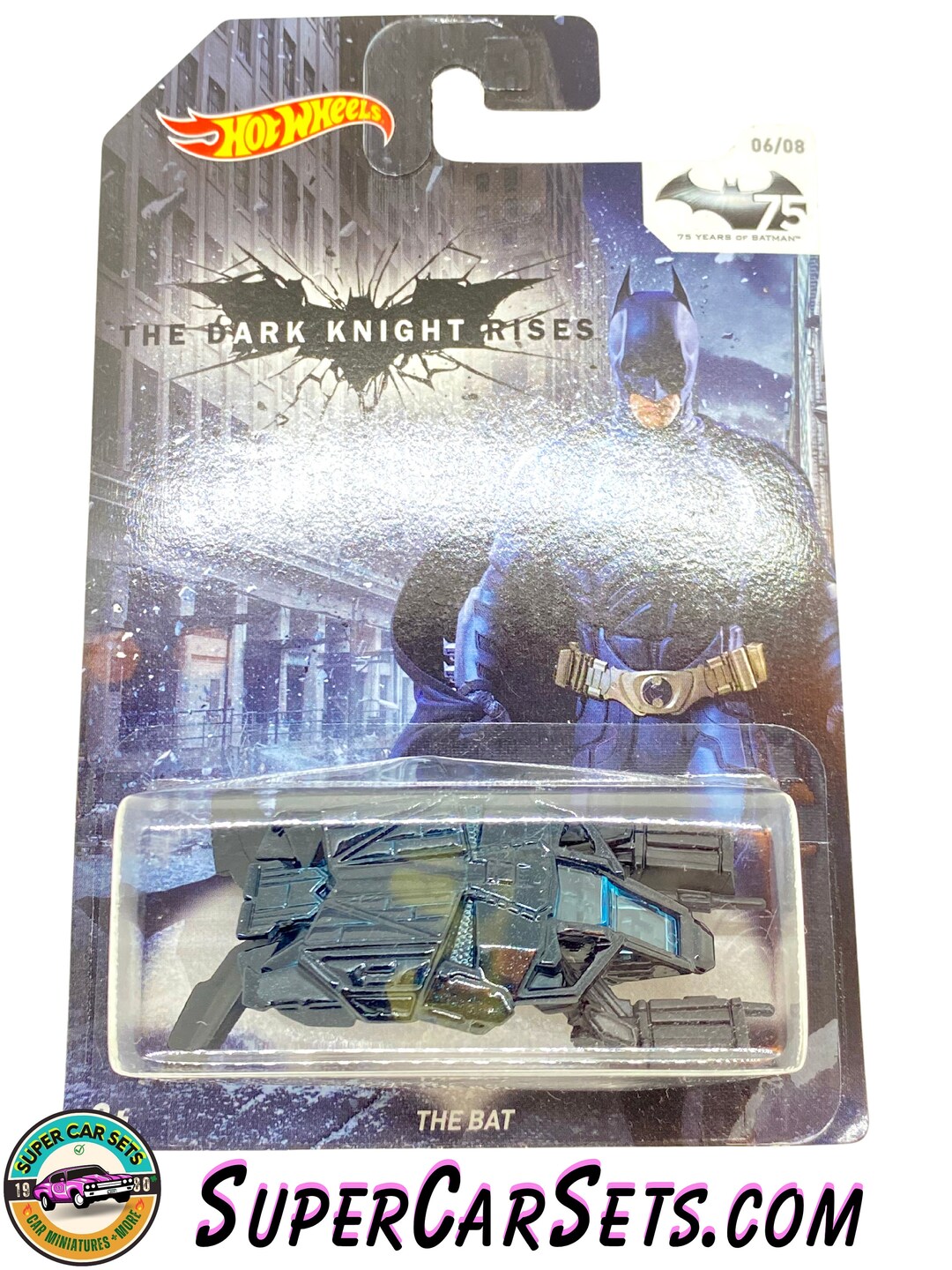The Bat Hot Wheels Batman 75 Years 6/8 - Etsy