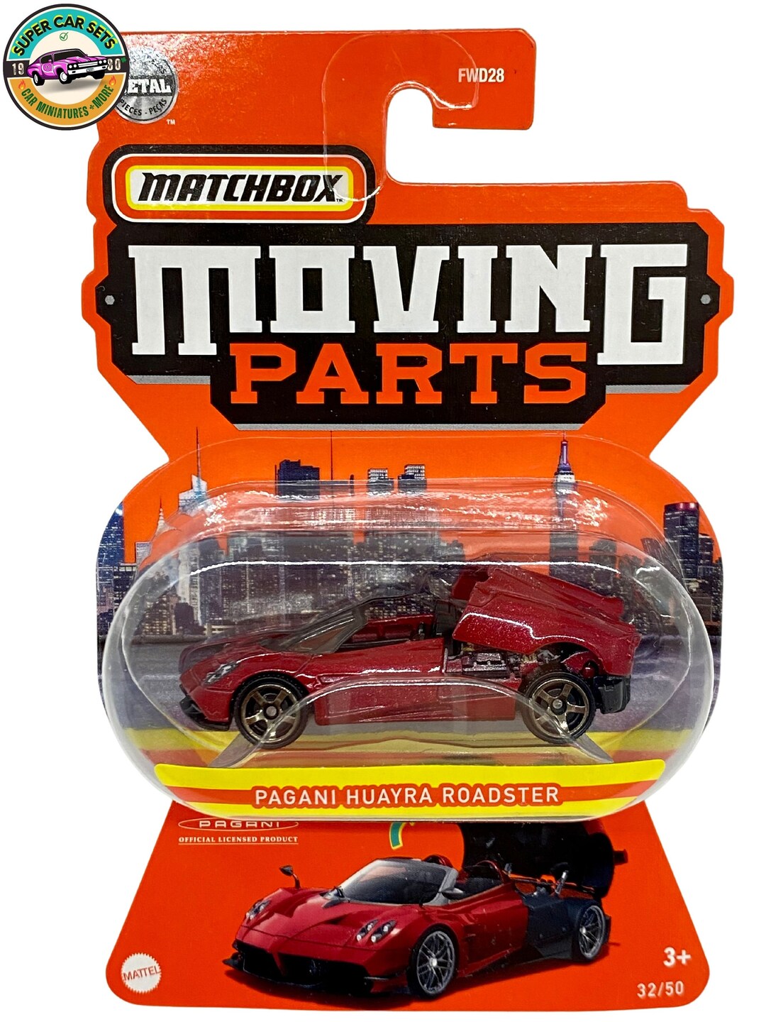 Pagani Huayra Roadster - Matchbox Moving Parts - Etsy