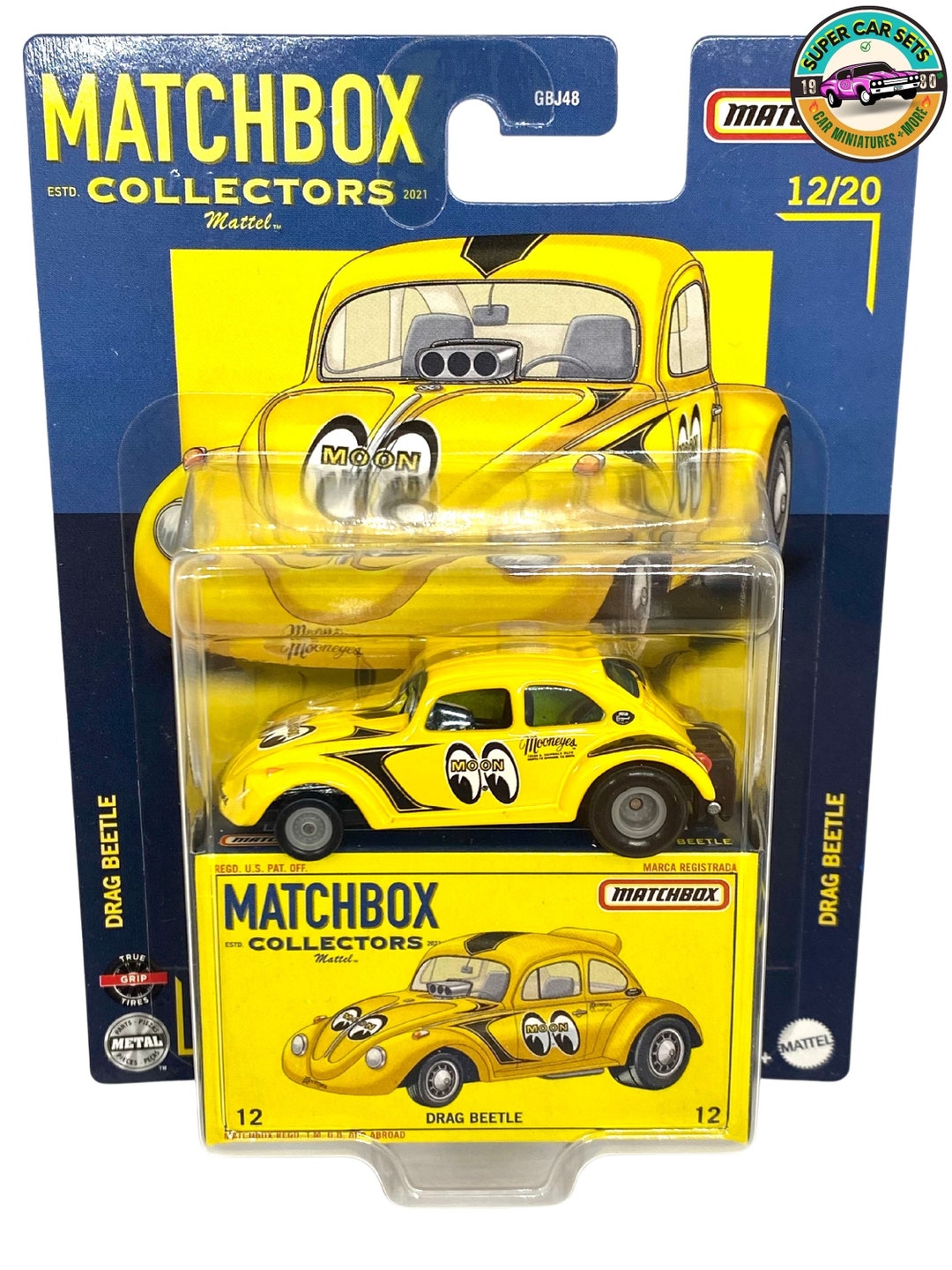 Mooneyes Drag Beetle Matchbox Collectors - Etsy