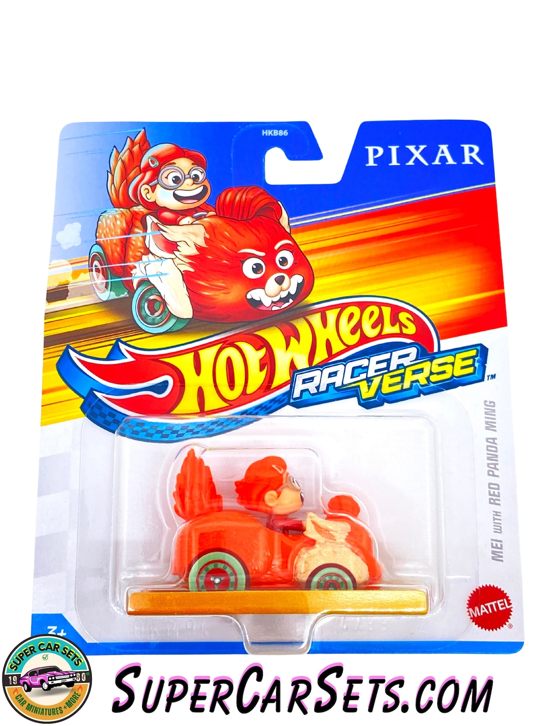 Hot Wheels Racer Verse Mei With Red Panda Ming card Slightly Bent - Etsy