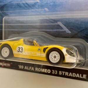 69 Alfa Romeo 33 Stradale From Hot Wheels Premium Car Culture Serie ...