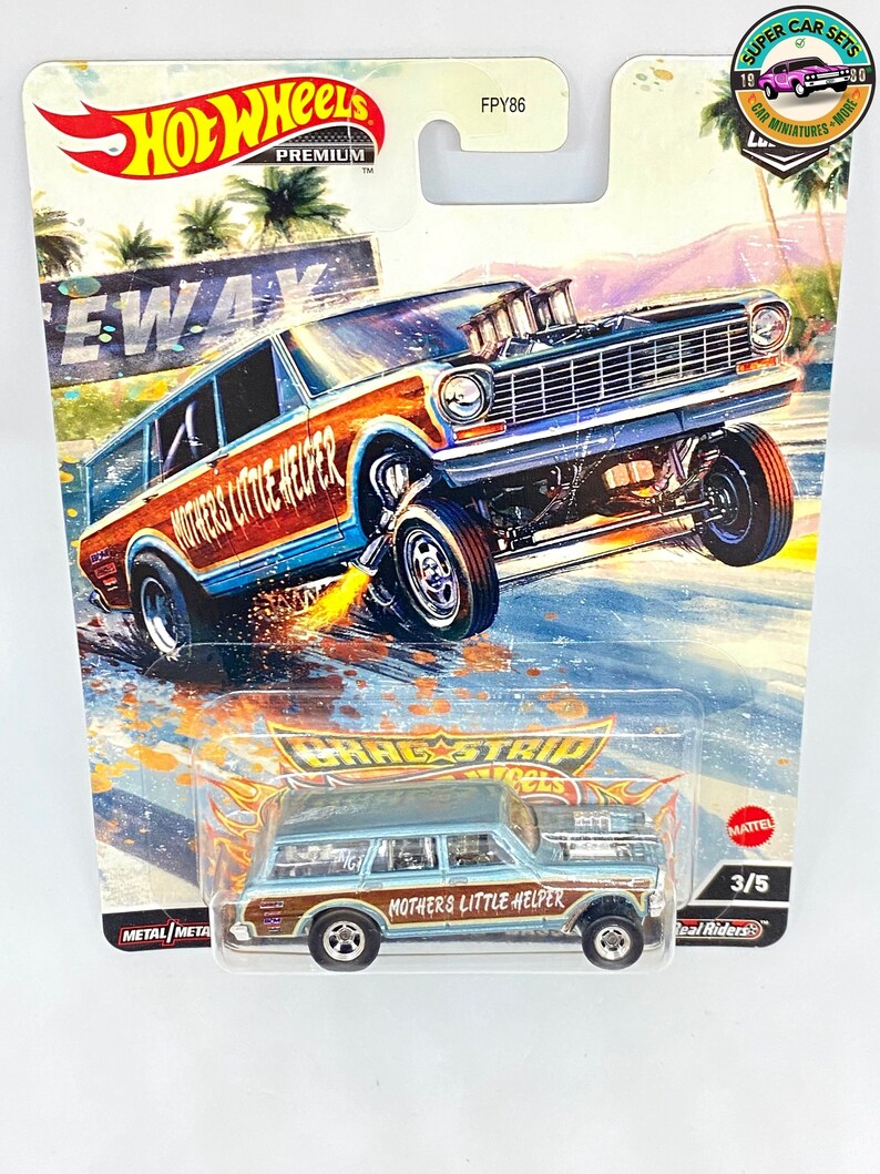 Hot Wheels Premium Car Culture Drag Strip Demons 64 Chevy - Etsy