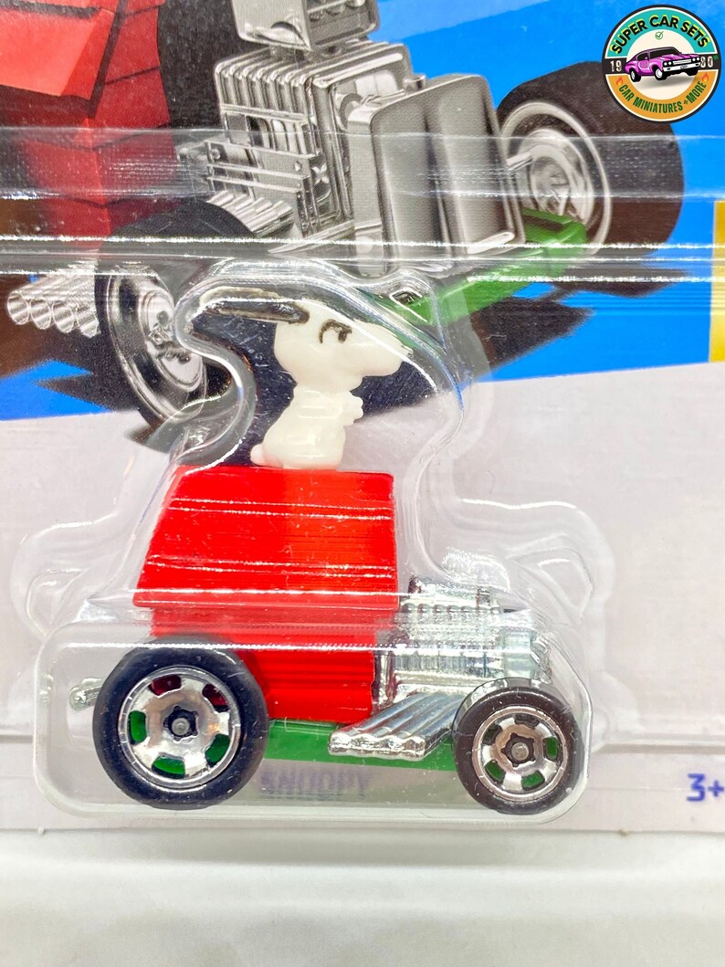 Snoopy HW Screen Time Hot Wheels - Etsy