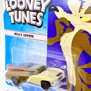 Wile E. Coyote - Looney Tunes - Hot Wheels Character Cars - Etsy