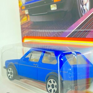 Volkswagen Golf MK1 (blue Colour) (95/100) - Matchbox - Etsy