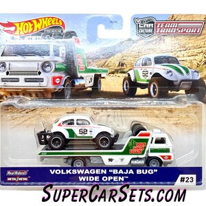 Volkswagen baja Bug Wide Open Hot Wheels Team Transport 23 - Etsy