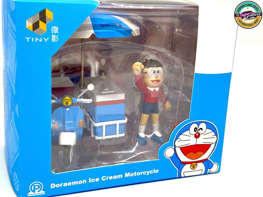 Doraemon Ice Cream Motorcycle From Tiny - Etsy