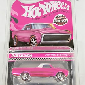 Hot Wheels RLC 2022 PINK Edition Custom Fleetside - Etsy