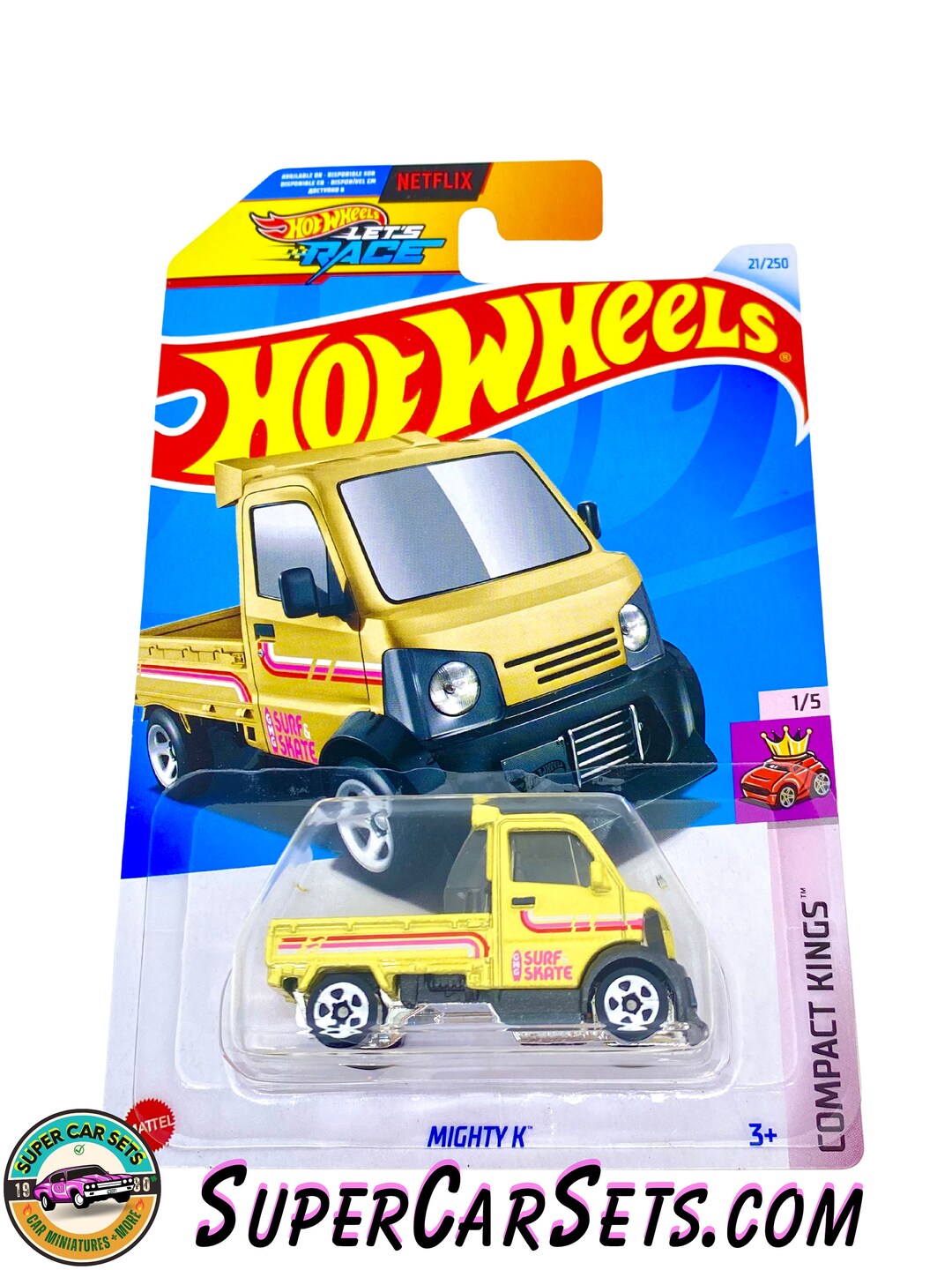 Mighty K (cream/beige Colour) - Hot Wheels Compact Kings 2024 (1/5) (21 ...