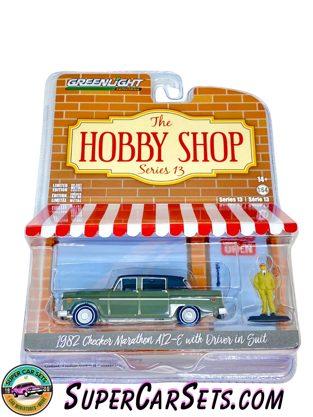 1982 Checker Marathon A12-E With Driver in Suit - the Hobby Shop Series ...