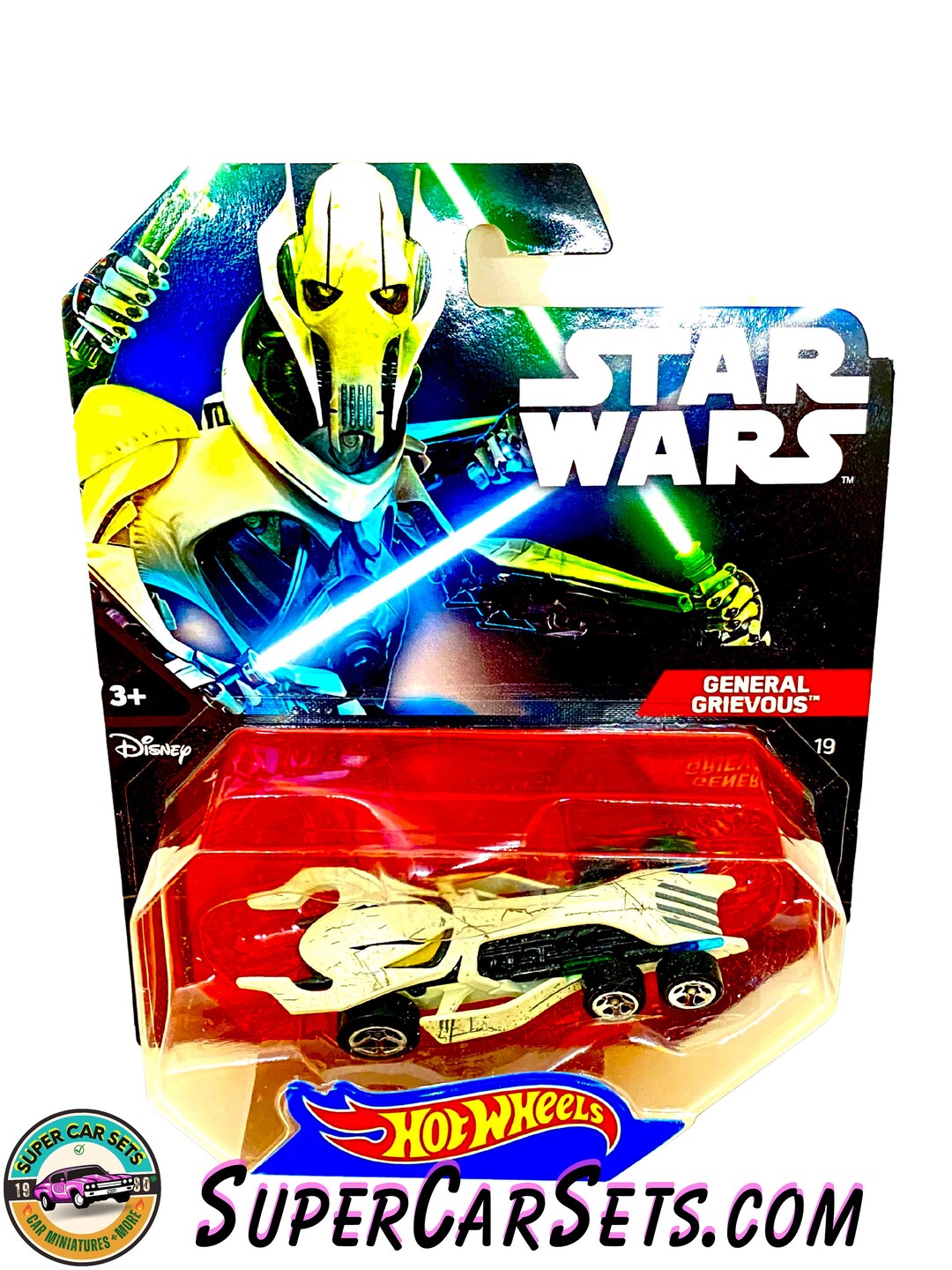 Star Wars (#19) General Grievous - Hot Wheels - Etsy
