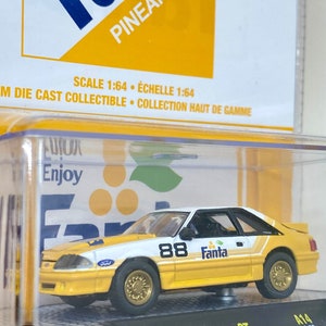 Fanta Pineapple 1988 Ford Mustang Made by M2 Machines - Etsy