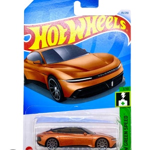 Delorean Alphas (metalflake Copper Colour) - Hot Wheels HW Green Speed ...