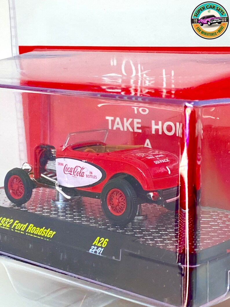 Coca-cola 1932 Ford Roaster red and White Colour by M2 - Etsy