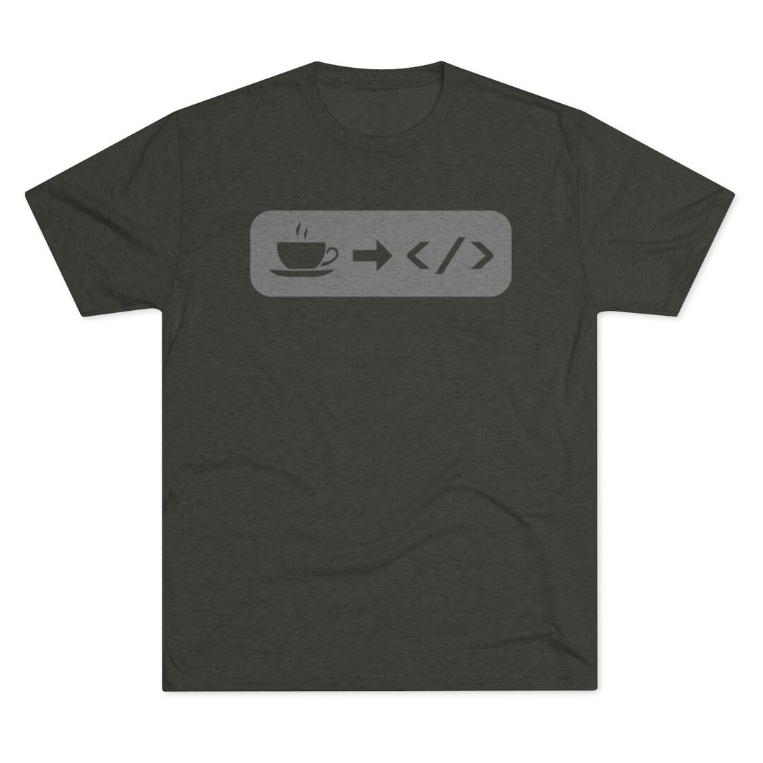 I Turn Coffee Into Code - Software Engineer Shirt, Programmer Shirt, Coder Shirt, Developer Gift ...