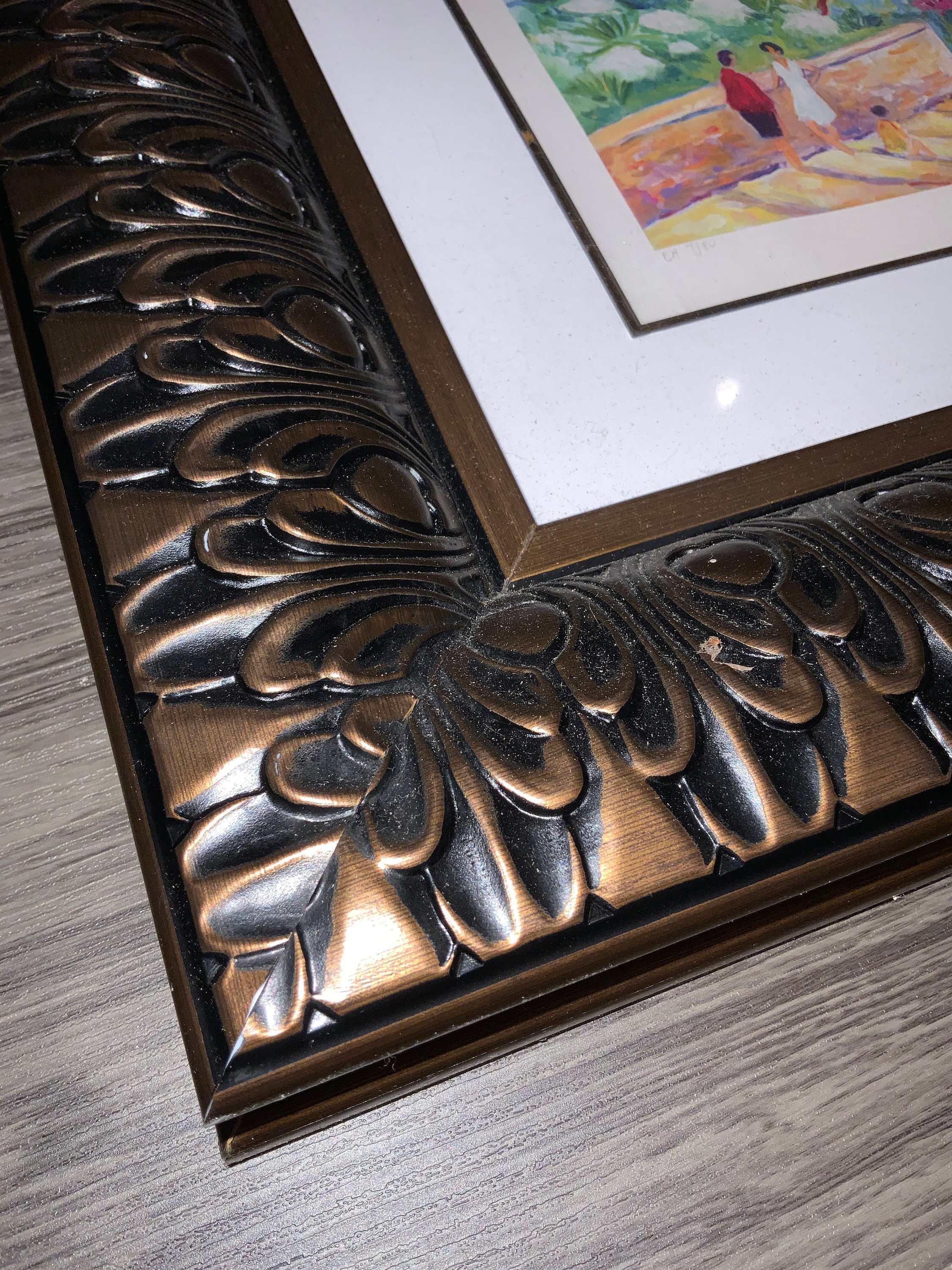 L’escalier Au Soleil Print and Frame - Signed by Artist Jean-claude ...