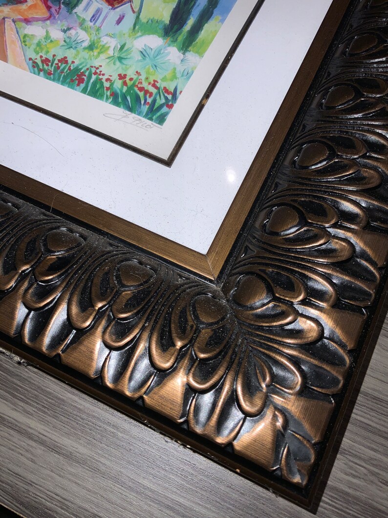 L’escalier Au Soleil Print and Frame - Signed by Artist Jean-claude ...