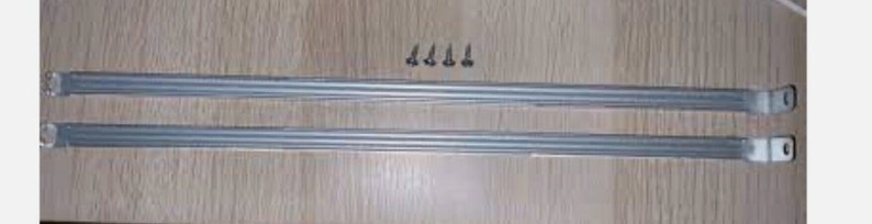 TWO (2x) IKEA Drawer Reinforcement Brackets 17 3/8" for Malm Dresser ...