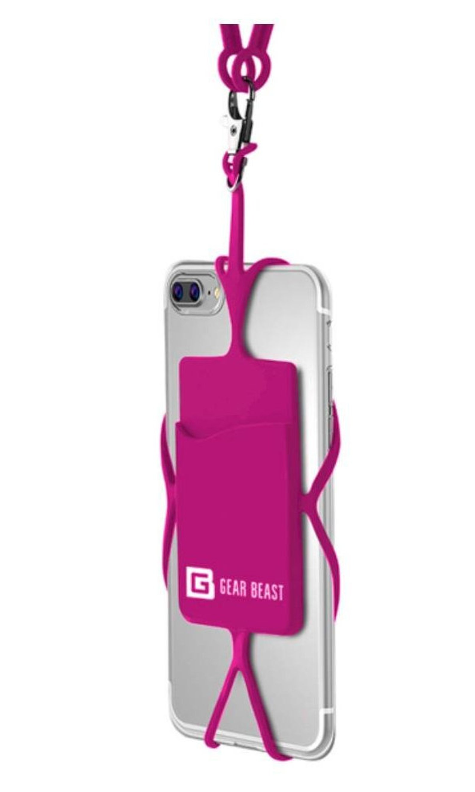 Two 2x GEAR BEAST Cell Phone Lanyard - Universal Neck Phone Holder W ...