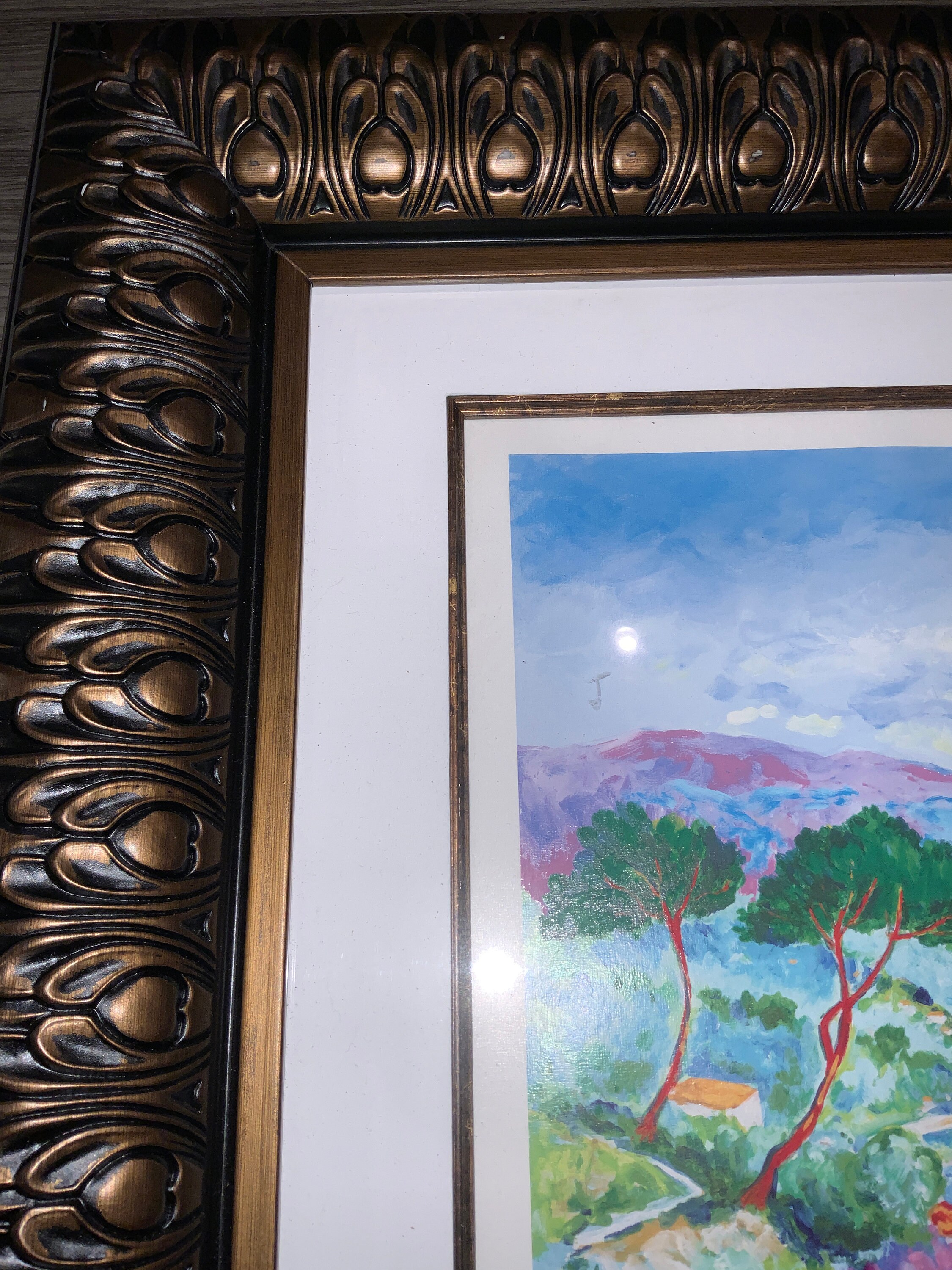 L’escalier Au Soleil Print and Frame - Signed by Artist Jean-claude ...
