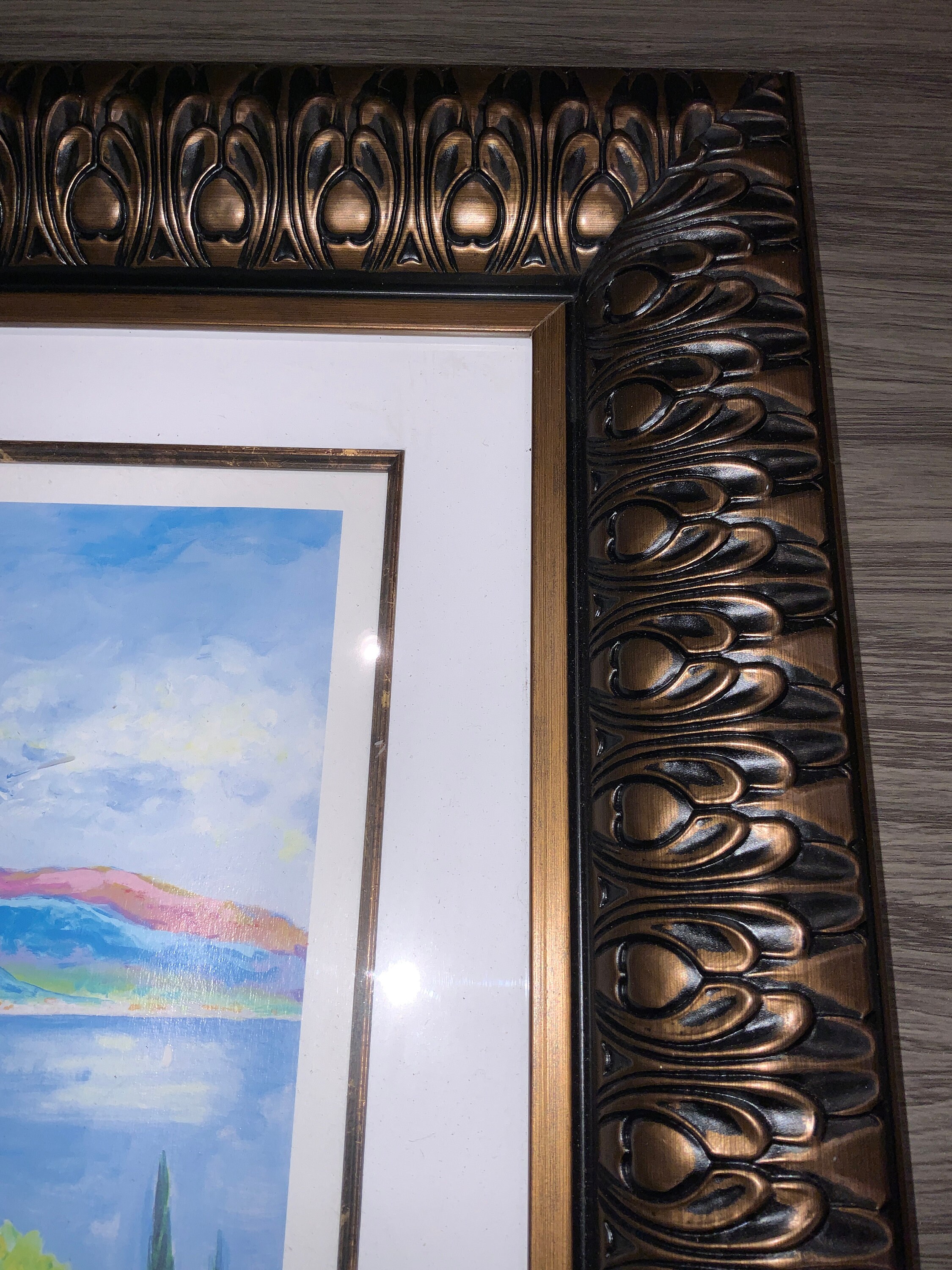 L’escalier Au Soleil Print and Frame - Signed by Artist Jean-claude ...