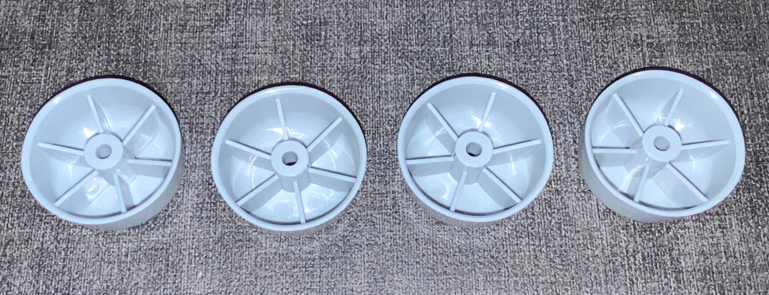 Set of 4 IKEA DETOLF Base Feet 113290 for Glass Cabinet in GREY - Etsy