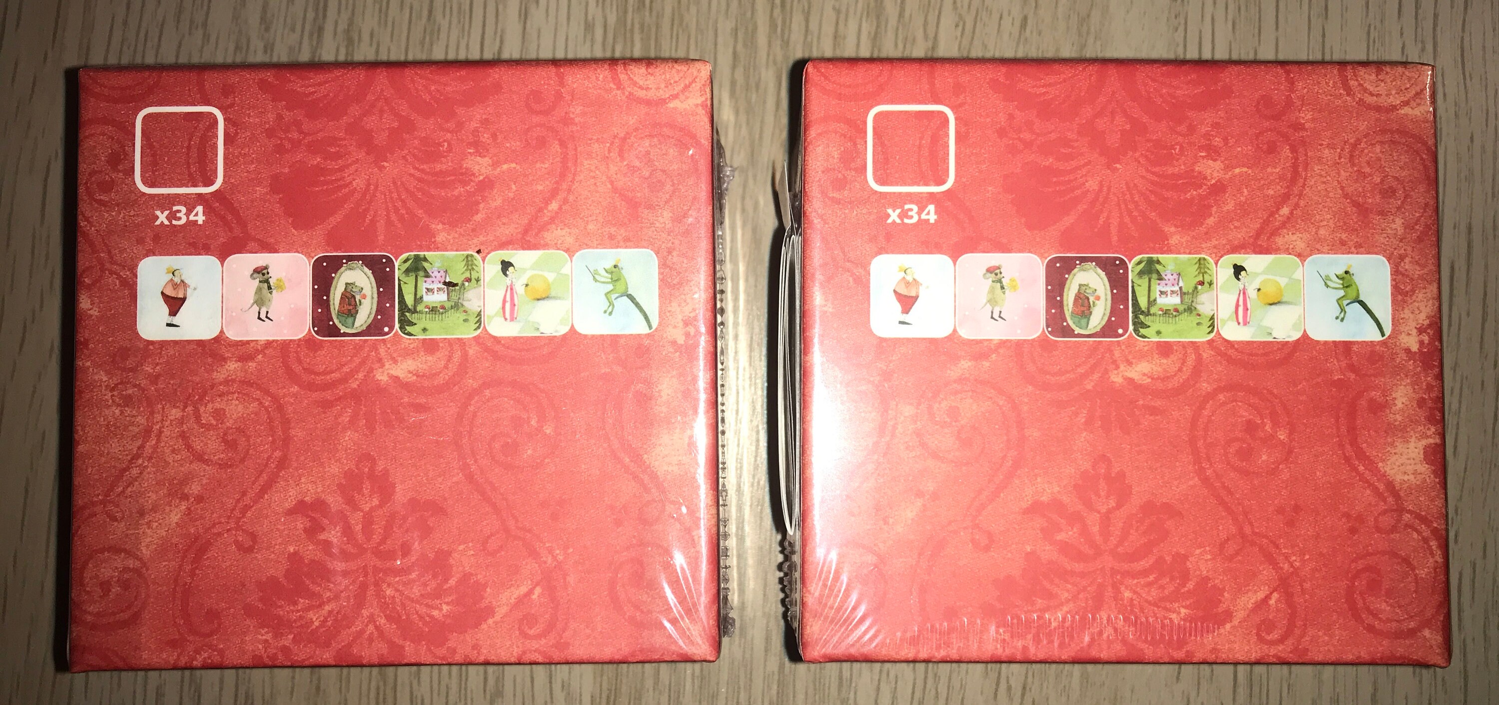 TWO SETS Kvack Memory Card Matching Game Fairy Princess Frog Prince - Etsy