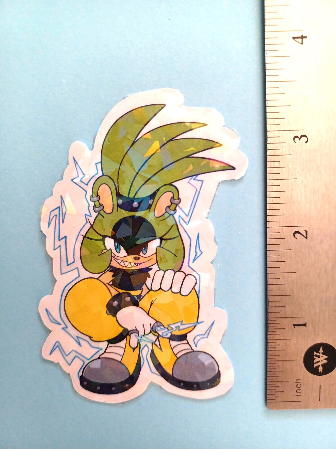 Surge Glitter Sticker - Etsy