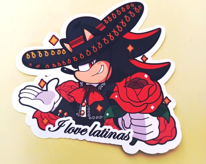 Shadow Sticker I Love Latinas - Etsy